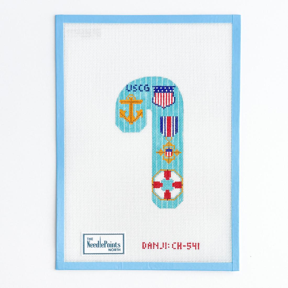 USCG Candy Cane – The NeedlePoints North